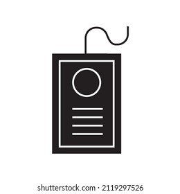 Graphic Flat Name Card Icon Your Stock Vector (Royalty Free) 2119297526 ...