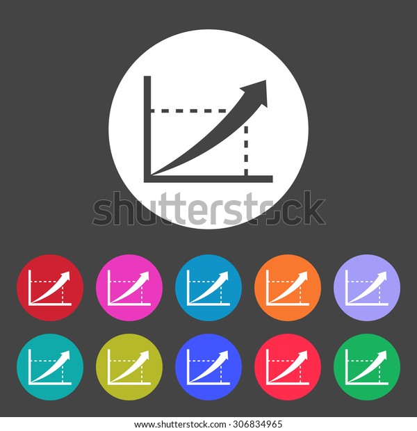 Graphic Icon Set Colored Icons Stock Vector (Royalty Free) 306834965 ...