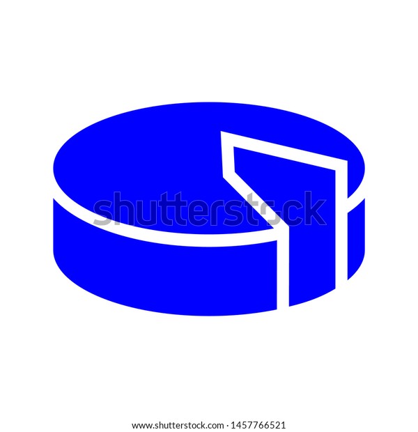 Graphic Icons Statistics Blue Designs Stock Vector (Royalty Free ...