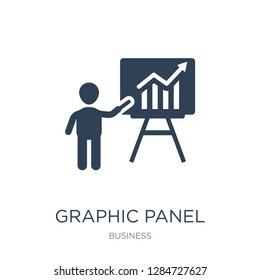Graphic Panel Man Icon Vector On Stock Vector (Royalty Free) 1284727627 ...