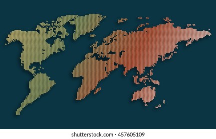 World Map Illustration High Resolution 库存插图 567943870 | Shutterstock