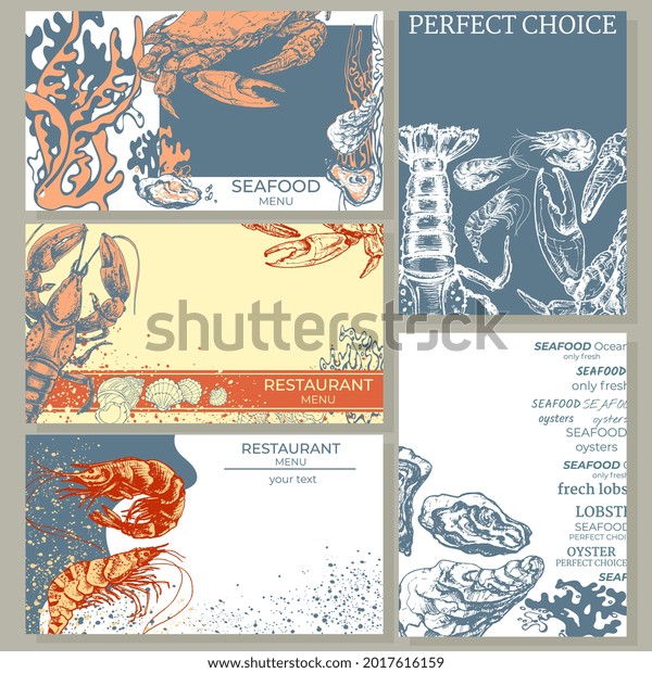 1,365 Seafood presentation template 图片、库存照片和矢量图 | Shutterstock