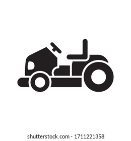 Grass Cutter Icon Vector Symbol Template Stock Vector (Royalty Free ...
