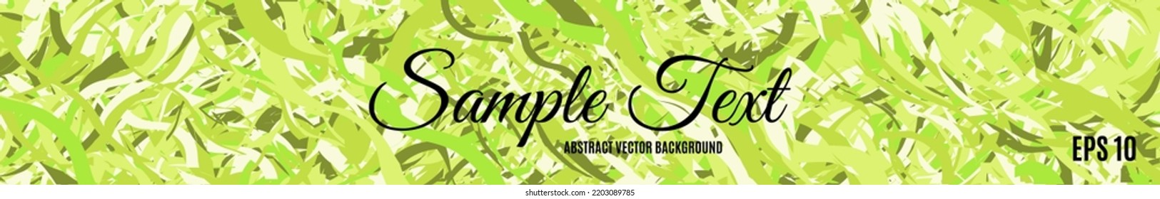 Grass Green Background Wave Vector Design Stock Vector (Royalty Free ...