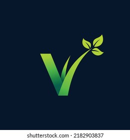 2,845 Letter V Logo Plant Images, Stock Photos & Vectors | Shutterstock