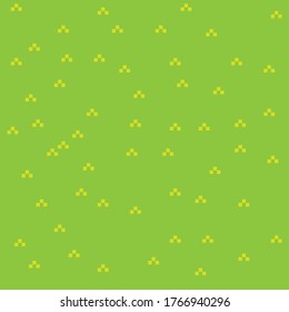 Grass Pixel Art Background Gress Texture Stock Vector (Royalty Free ...