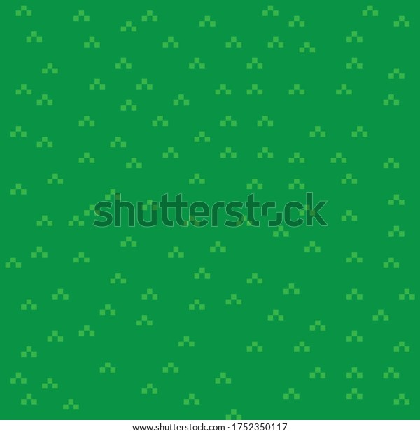 Grass Pixel Art Background Gress Texture Stock Vector (Royalty Free ...