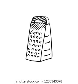 Grater Vector Doodle Sketch Isolated On Stock Vector (Royalty Free ...