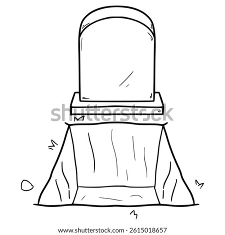 Grave Drawing | Free download on ClipArtMag
