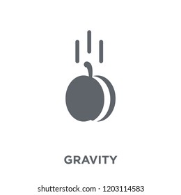 Gravity Icon Gravity Design Concept Collection Stock Vector (Royalty ...