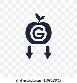 Gravity Transparent Icon Gravity Symbol Design Stock Vector (Royalty ...