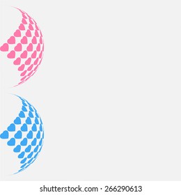 Gray Background Logo Design Stock Vector Stock Vector (Royalty Free ...