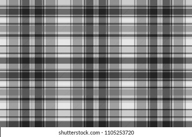 Gray Check Fabric Texture Seamless Pattern: Stock-Vektorgrafik ...