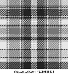 Gray Check Fabric Texture Seamless Pattern Stock Vector (Royalty Free ...