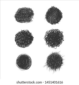 Gray Doodle Element Vector Illustration Stock Vector (Royalty Free ...