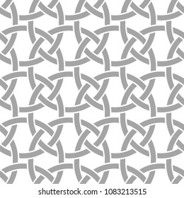 Gray Geometric Print On White Background Stock Vector (Royalty Free ...
