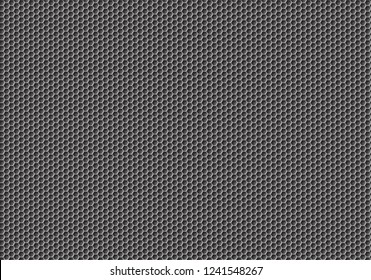 Gray Hexagon Wire Mesh Background Stock Vector (Royalty Free ...