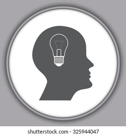 Gray Human Profile Picture Stock Vector (Royalty Free) 325944047 ...