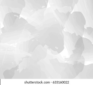 Gray Water Color Strokes Vector Illustration Stock Vector (Royalty Free ...