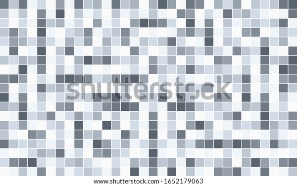 Grayscale Pixel Background Abstract Digital Vector Stock Vector ...