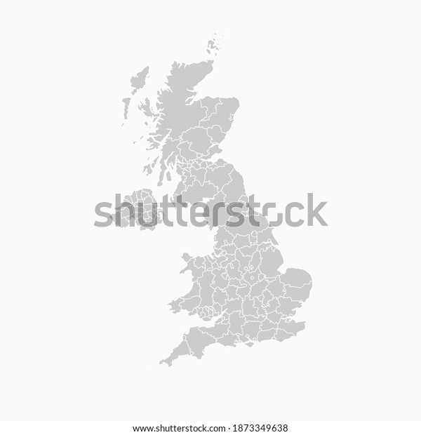 2,767 Uk grey map 이미지, 스톡 사진 및 벡터 | Shutterstock