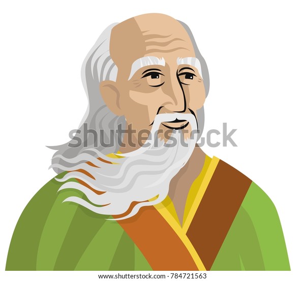 Great Chinese Philosopher Thinker Stock Vector (Royalty Free) 784721563 ...