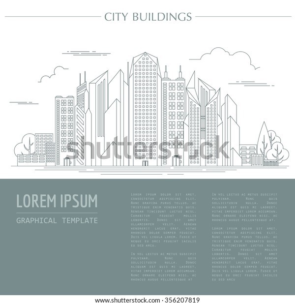 Great City Map Creator Outline Version Stock Vector (Royalty Free ...