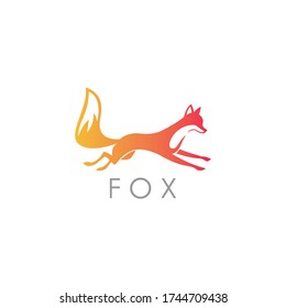 Great Female Fox Logotype Vector Illustrations Stock Vector (Royalty ...