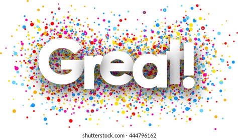 Great Paper Background Color Drops Vector Stock Vector (Royalty Free ...