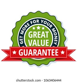 Great Value Label Illustration Stock Vector (Royalty Free) 1063406435