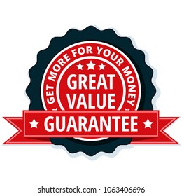 Great Value Label Illustration Stock Vector (Royalty Free) 1063406450 ...
