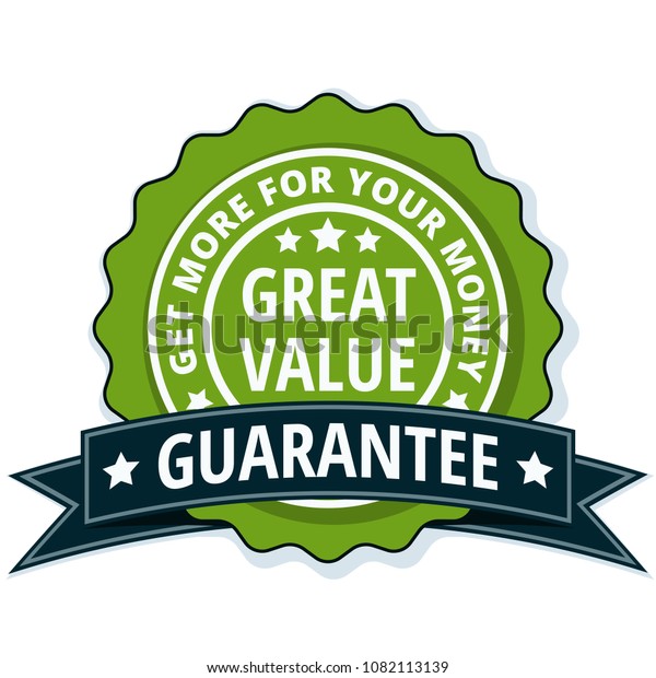 Great Value Label Illustration Stock Vector (Royalty Free) 1082113139 ...