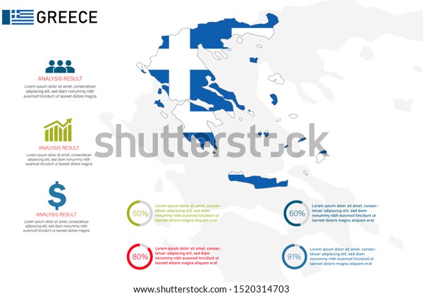 Greece Infographics Statistical Data Information Vector Stock Vector (Royalty Free) 1520314703 ...