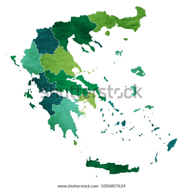 Greece World Map Country Icon Stock Vector (Royalty Free) 1006807624 ...