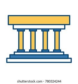 Greek Building Symbol Stock Vector (Royalty Free) 780324244 | Shutterstock