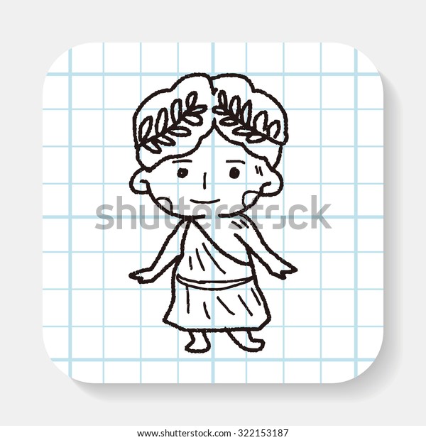 Greek Doodle Stock Vector (Royalty Free) 322153187 | Shutterstock