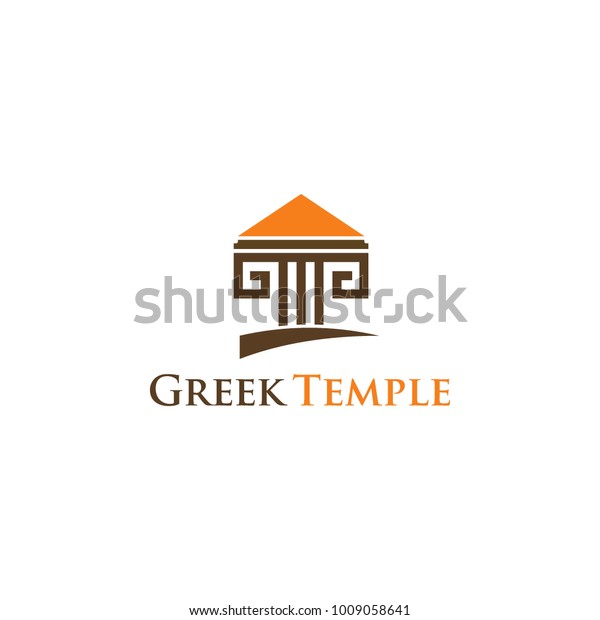 Greek Logo Design Stock Vector (Royalty Free) 1009058641