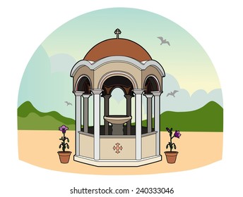 Greek Phial Stock Vector (Royalty Free) 240333046 | Shutterstock