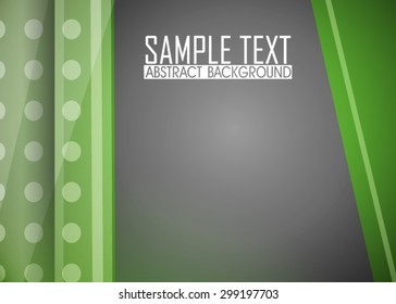 Modern Background Design Green Color Abstract Stock Vector (Royalty ...