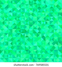 Green Abstract Triangle Tile Mosaic Background Stock Vector (Royalty ...