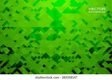 Green Abstract Vector Illustration Stock Vector (Royalty Free ...