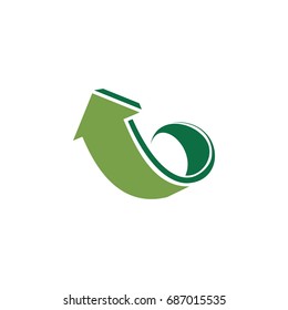 Green Arrow Logo Stock Vector (Royalty Free) 687015535 | Shutterstock