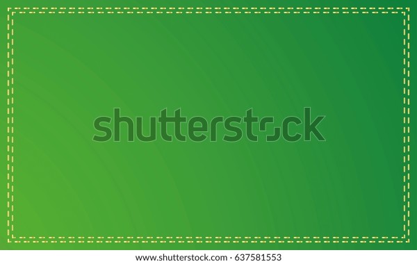 Green Background Gold Edge Line Stock Vector (Royalty Free) 637581553 ...
