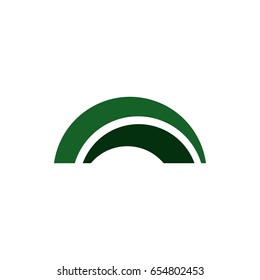 Half Circle Logo Stock Vector (Royalty Free) 631936469