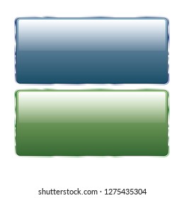 Green Blue Buttons Vector Graphic Stock Vector (Royalty Free ...