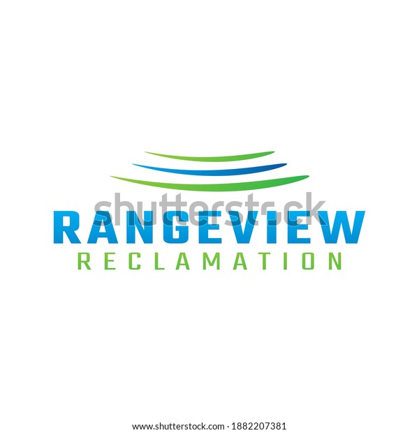 Green Blue Environmental Logo Great Logos Stock Vector (Royalty Free ...