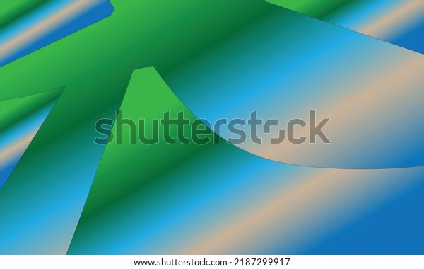 Green Blue White Mix Background Stock Vector (Royalty Free) 2187299917 ...