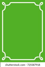 Green Border Frame Book Cover Vector 库存矢量图（免版税）725587918 | Shutterstock