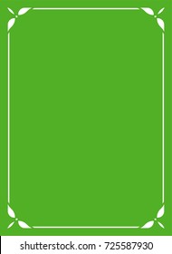 Green Border Frame Book Cover Vector 库存矢量图（免版税）730287070 | Shutterstock