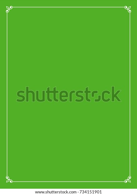 Green Border Frame Book Cover Vector: เวกเตอร์สต็อก (ปลอดค่าลิขสิทธิ์ ...